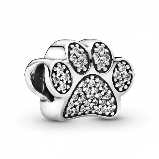 PANDORA korálek Otisk tlapky M-791714CZ - Sofia.cz