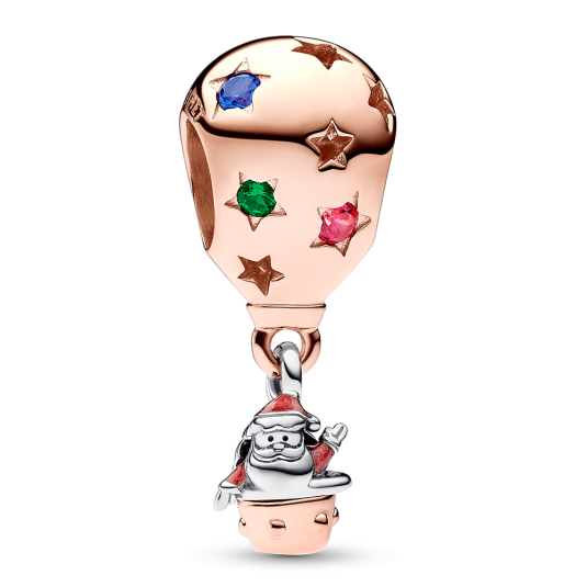 PANDORA aranyozott gyöngy Mikulás léggömbben M-782976C01