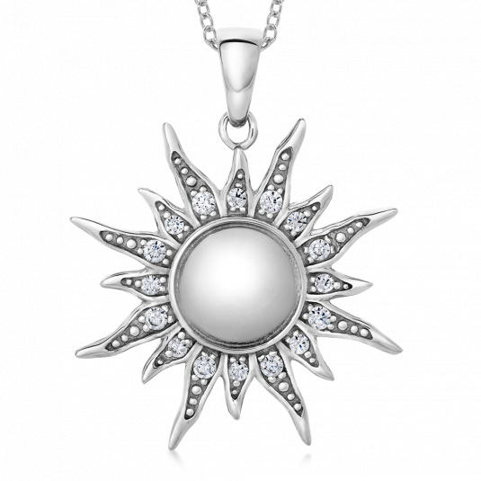 SOFIA strieborný dámsky prívesok slnko M-ANSP140237CZ1 - Sofia.sk