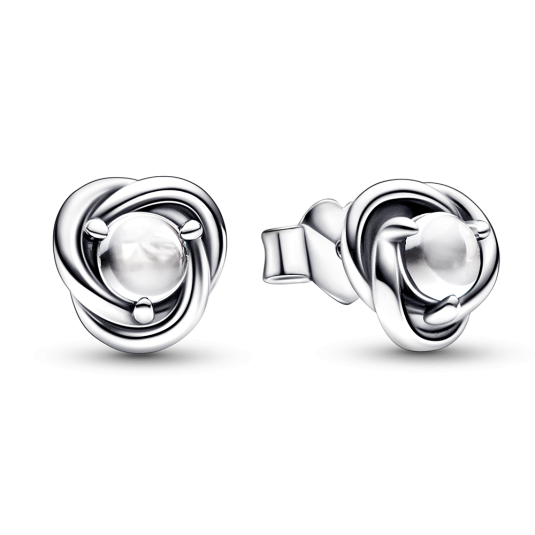 PANDORA náušnice Nekonečné kruhy - čiré M-292335C01 - Sofia.cz