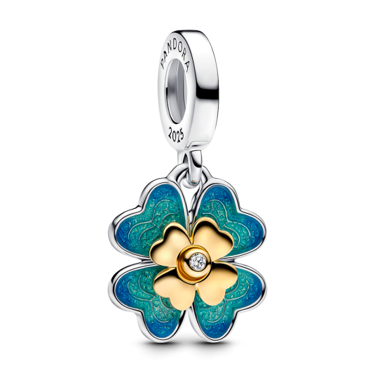 PANDORA Club korálek 2025 Čtyřlístek M-763624C01 - Sofia.cz