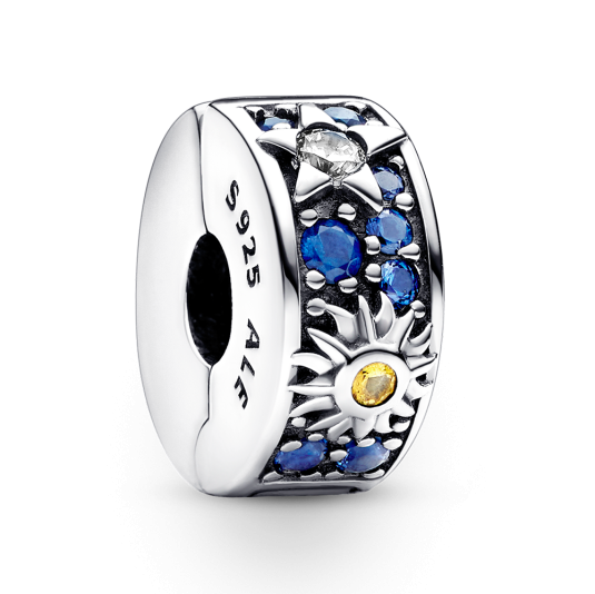 PANDORA klipová korálka Mesiac, slnko a hviezdy M-792681C01