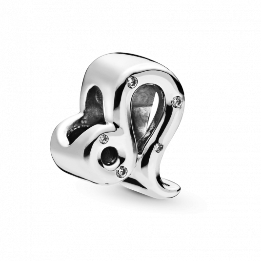 PANDORA Szikrázó Oroszlán csillagjegy charm M-798414C01